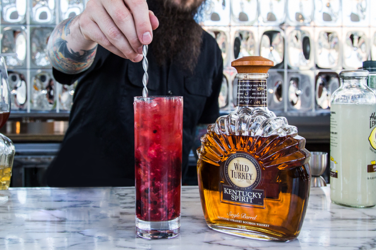Berry Blast Whiskey Cocktail | TEALEAVES