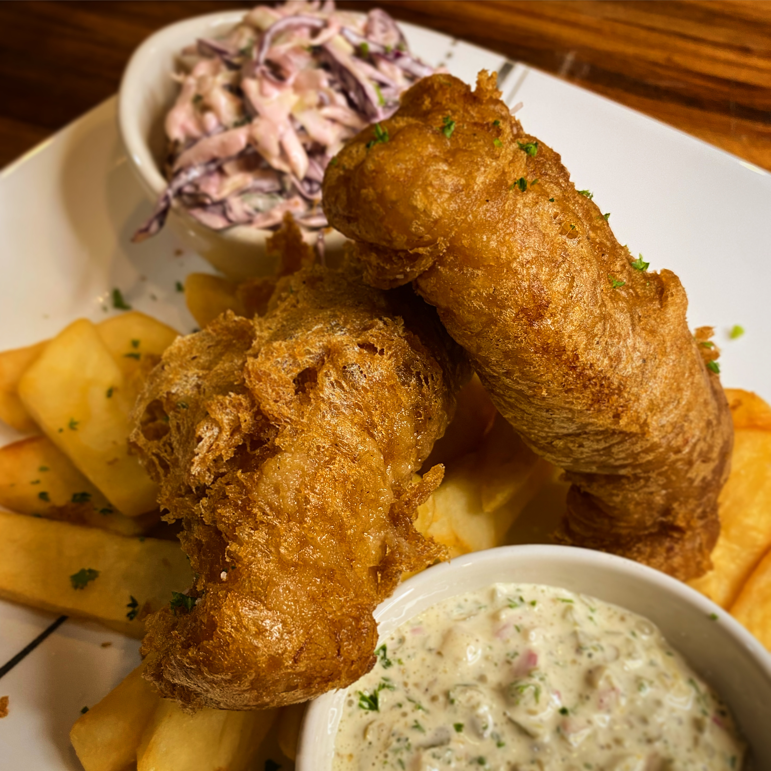 Shiner Bock Fish & Chips – Freelance Foods