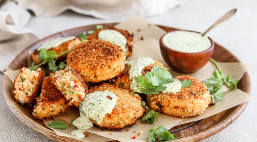 Coconut Shrimp Cakes with Cilantro Aioli – Wild For Salmon